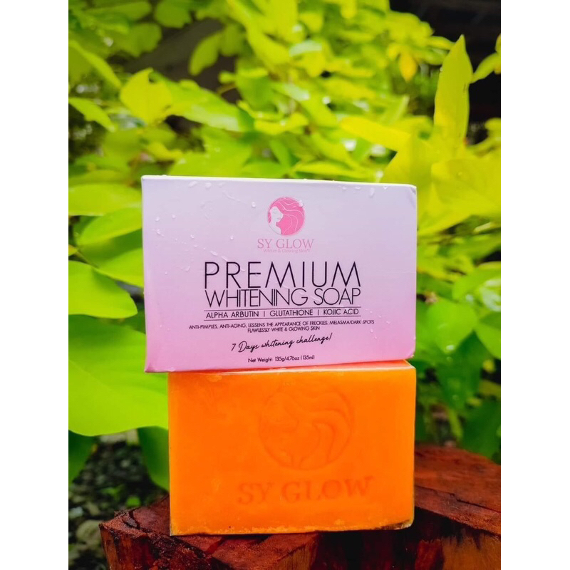 SY Glow premium whitening soap 135g | Shopee Philippines