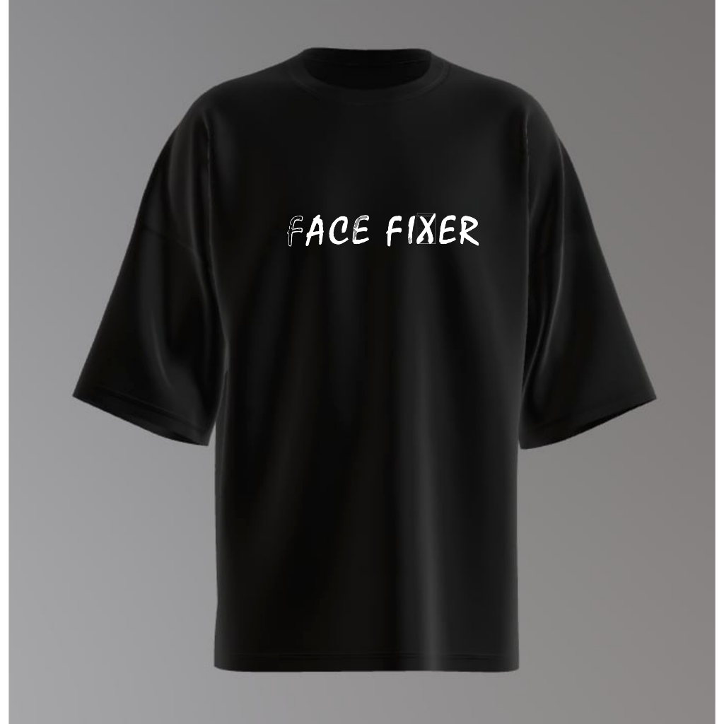 NGIWI : Face Fixer (Simple Ver) – Oversized Fit | Shopee Philippines