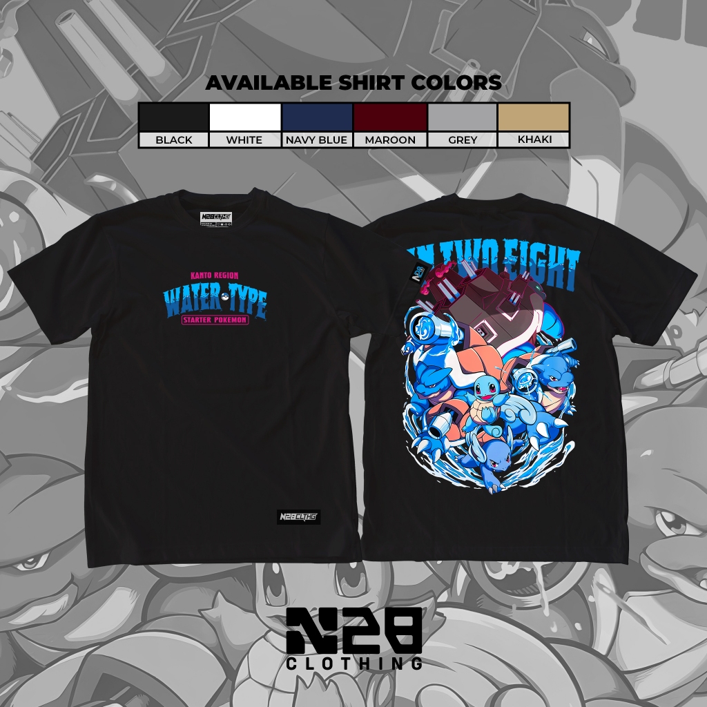 Anime Collection - N28 Co. Regular Shirts [N28-82] - Pokemon - Starter ...