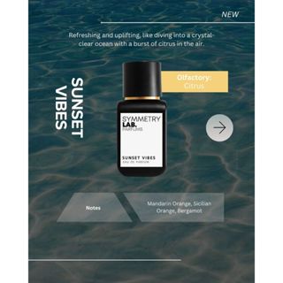 Sunset Vibes Eau De Parfum by Symmetry Lab Parfums | Shopee Philippines