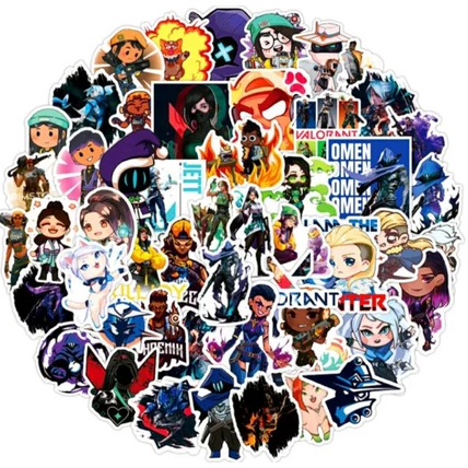 Valorant Game Waterproof Stickers | Shopee Philippines
