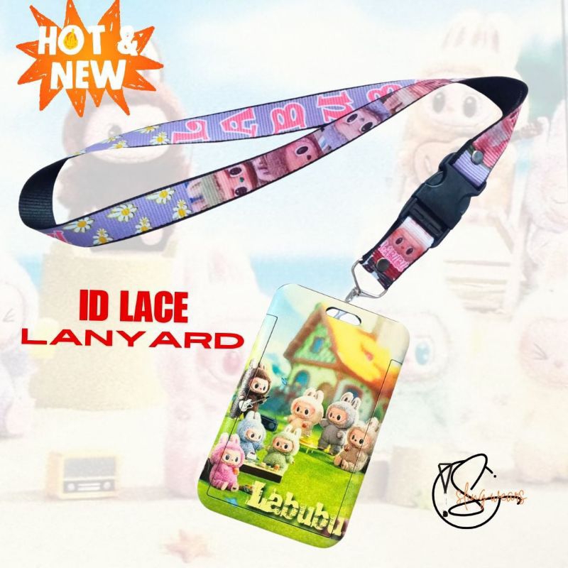 on hand Labubu collectible id holder lanyard id lace | Shopee Philippines