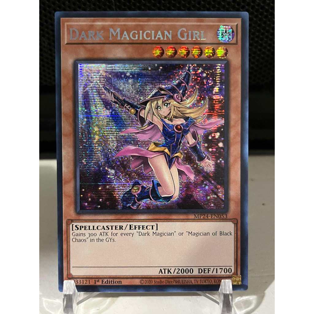 Dark Magician Girl (Alternate Art) - MP24-EN053 - Prismatic Secret Rare 1st Edition | Shopee ...