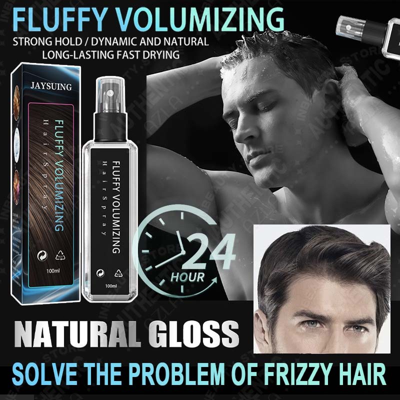 100ML Hair Spray Hair Setting SprayFluffy Volumizing Curly Hair Spray ...