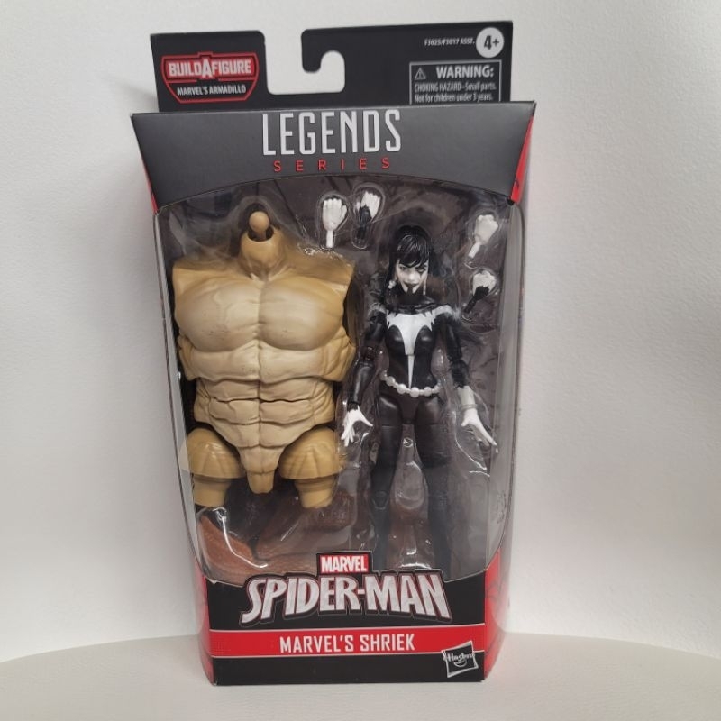 SHRIEK Spider-Man Armadillo Build A Figure Wave Marvel Legends | Shopee ...