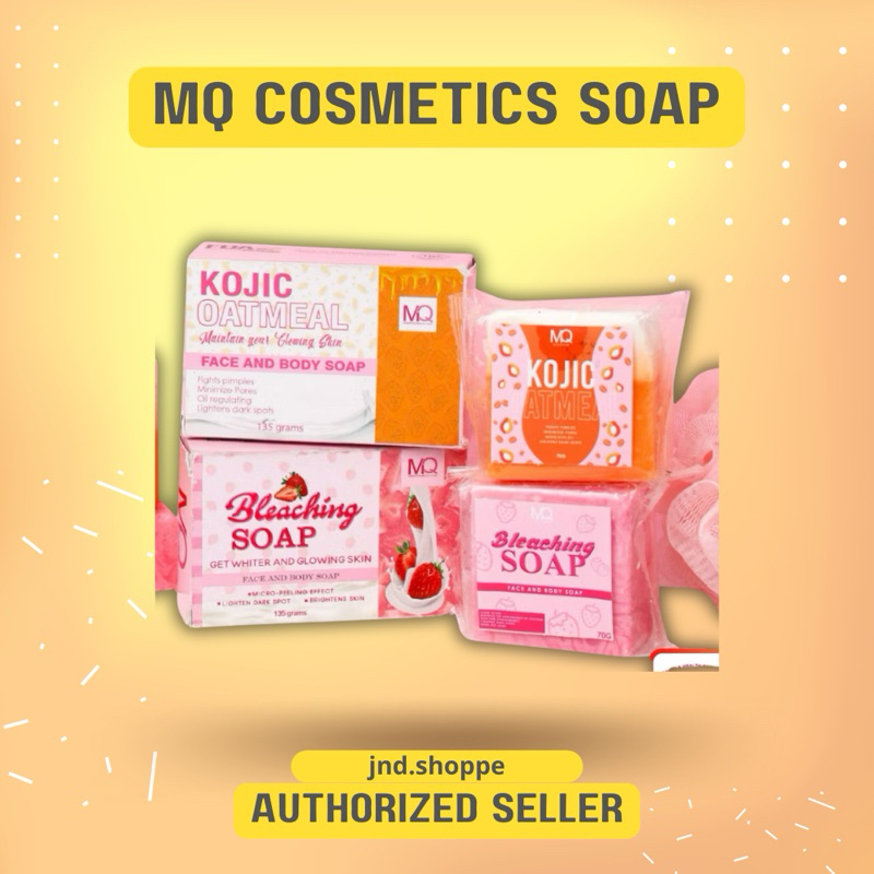 MQ Cosmetics Intensive Bleaching Soap / MQ Kojic Oatmeal Soap | Shopee ...