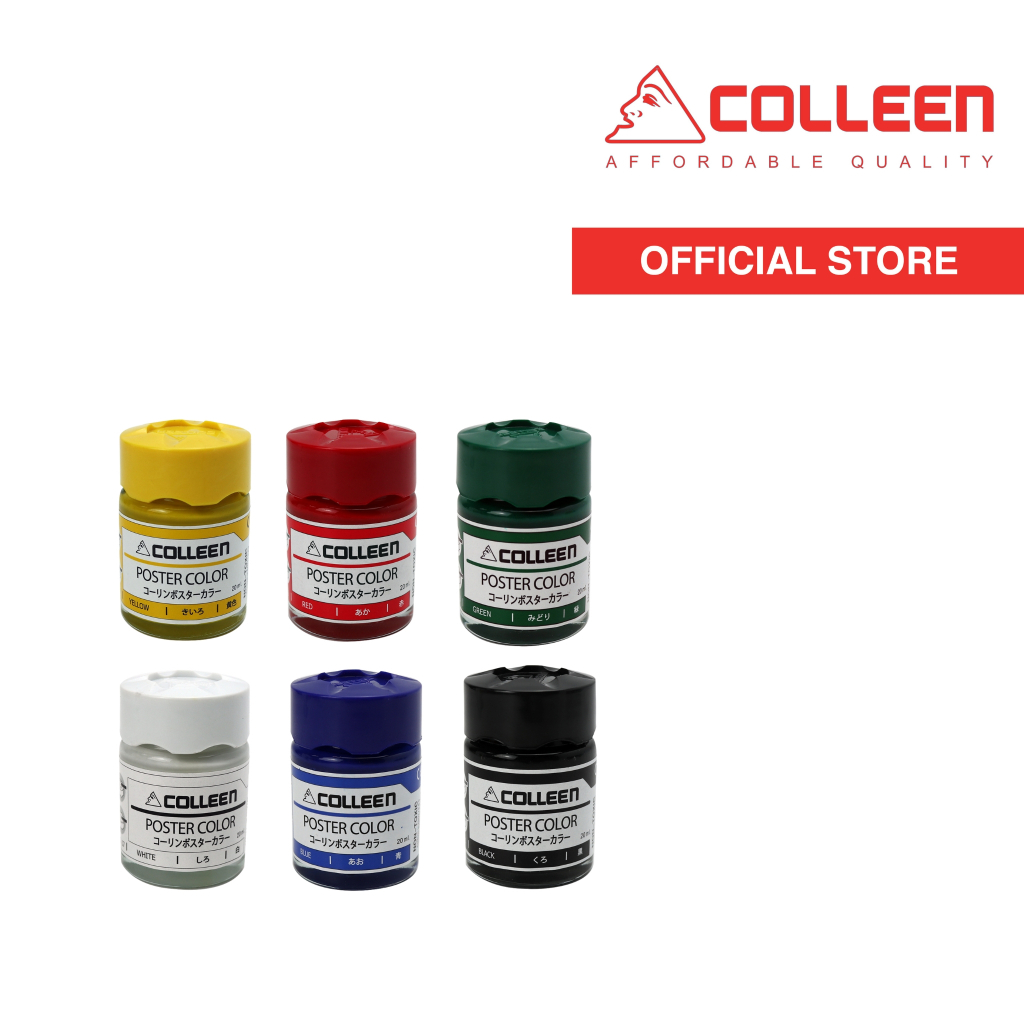 COLLEEN Poster Color | 20ml | 6c (12091) | Shopee Philippines