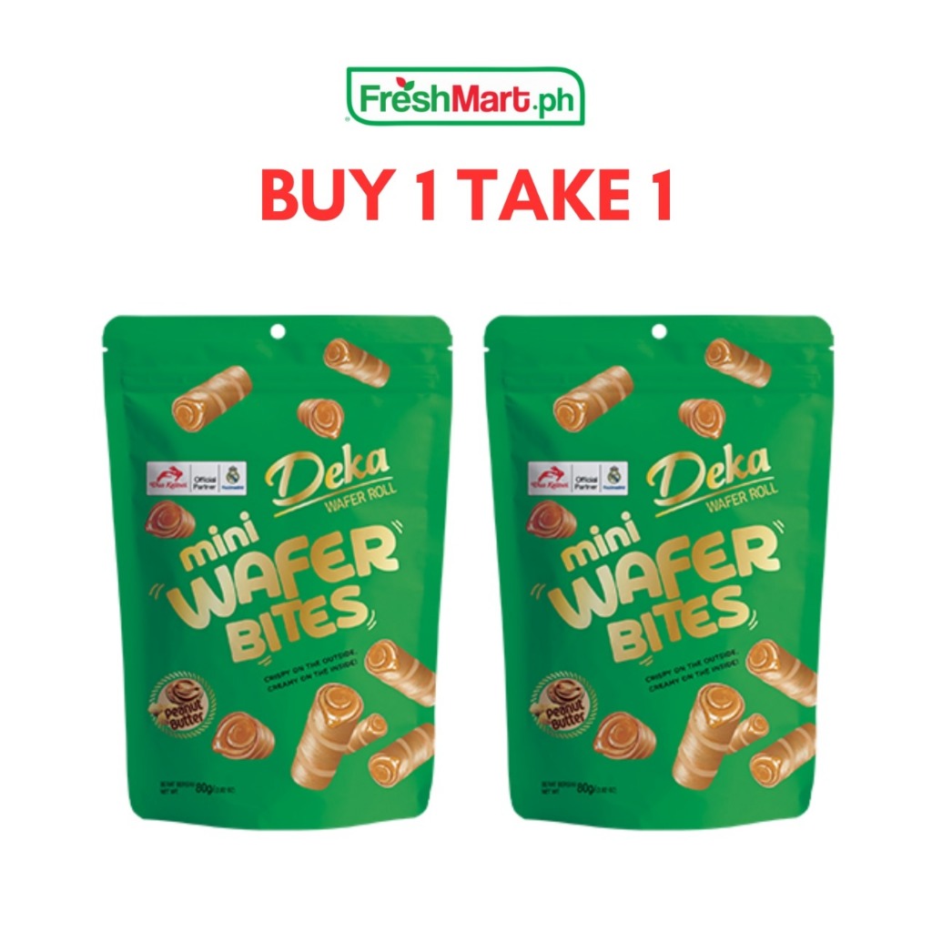 BUY 1 TAKE 1 Deka Mini Wafer Bites 72g | Shopee Philippines