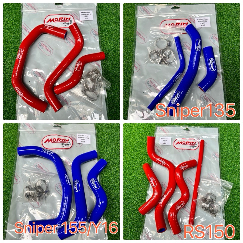 radiator hose with clamp set click i 125 150 pcx150 aerox Nmax raider ...