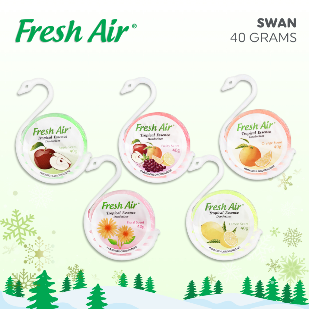 Fresh Air Tropical Essence Bathroom Deodorizer Swan 40 Grams | Shopee ...