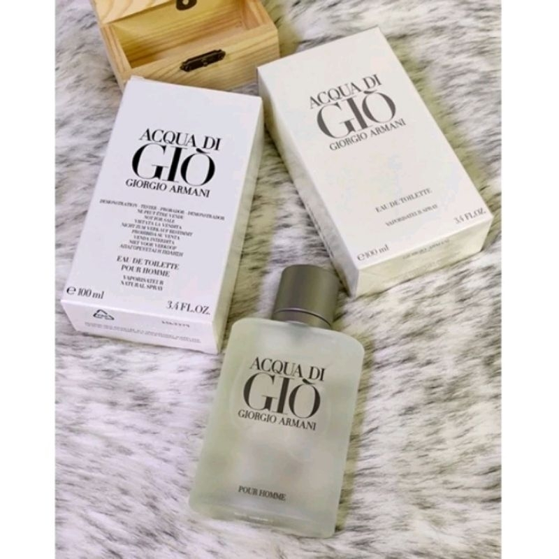 Acqua di gio 100ml original from usa | Shopee Philippines