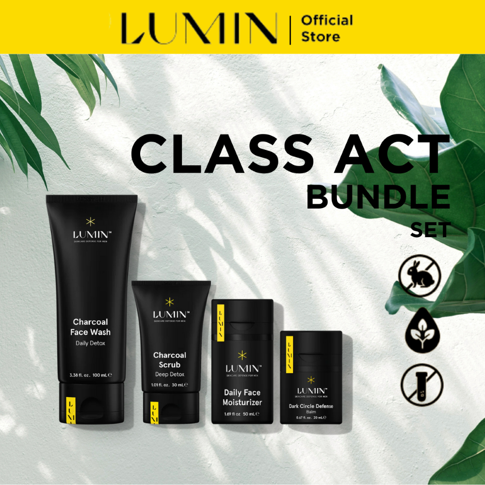 Lumin Skin Class Act Bundle - Best Value for Ultimate Men's Skincare ...