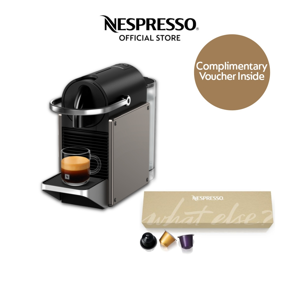 Nespresso Pixie C62 Automatic Coffee Machine Coffee Maker with Coffee ...