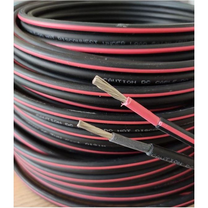 3meter 2x6mm Pv Cable Twincore (CUT WIRE) | Shopee Philippines