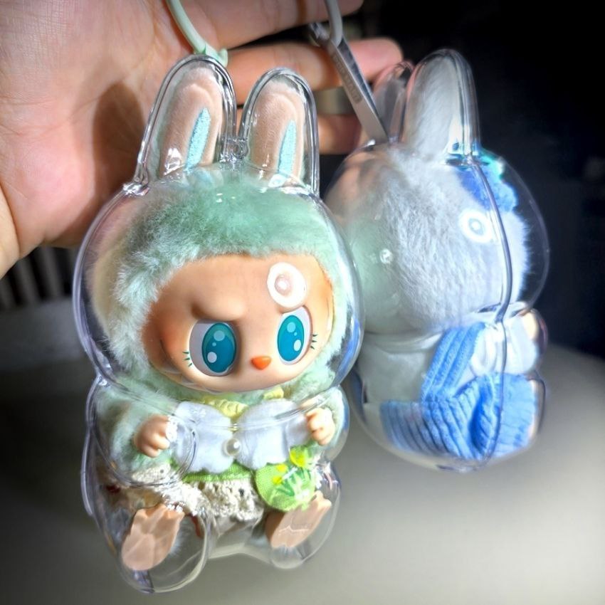 Protective Acrylic Case for Labubu Ver 2 (seat case plastic) | Shopee ...