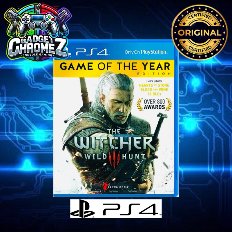 The Witcher 3 Wild Hunt: Game Of The Year Edition | PS4 Game | BRANDNEW ...