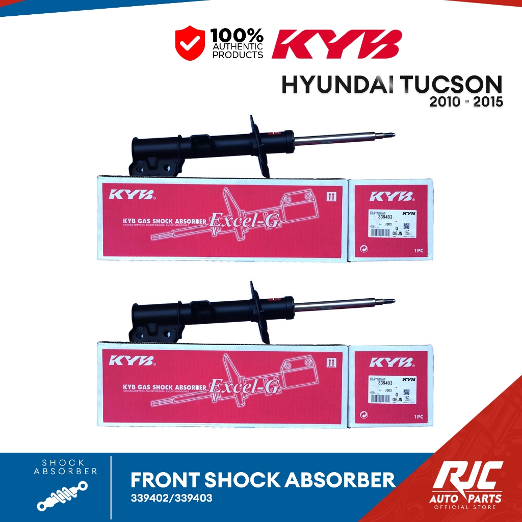 KYB SHOCK ABSORBER HYUNDAI TUCSON FRONT 2009-2014 339402 339403 1set ...