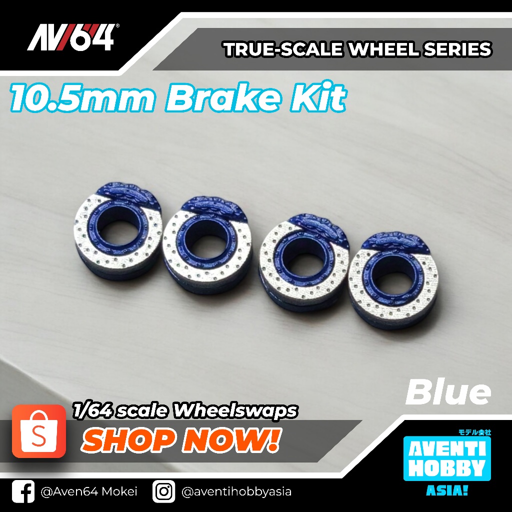 BRAKE KIT FOR 1/64 DIECAST MODELS (For 10.5mm Wheels) | Shopee Philippines