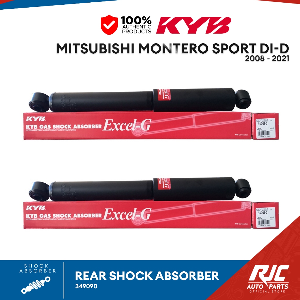 KYB SHOCK ABSORBER MITSUBISHI MONTERO SPORT DI-D REAR 2008-2021 349090 ...