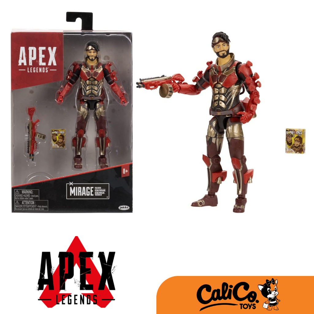 Action Figures - Jakks Pacific: Apex Legends - Mirage 6 inch | Shopee ...
