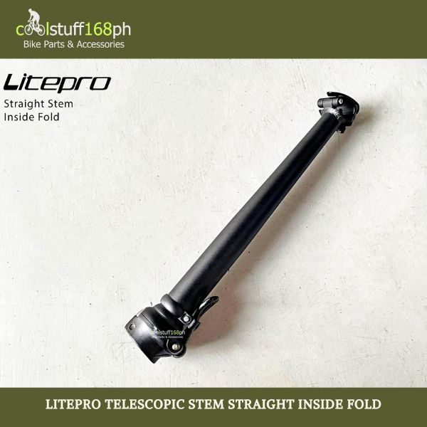 CS168ph LITEPRO Telescopic Folding Stem 25.4mm Bicycle Parts ...