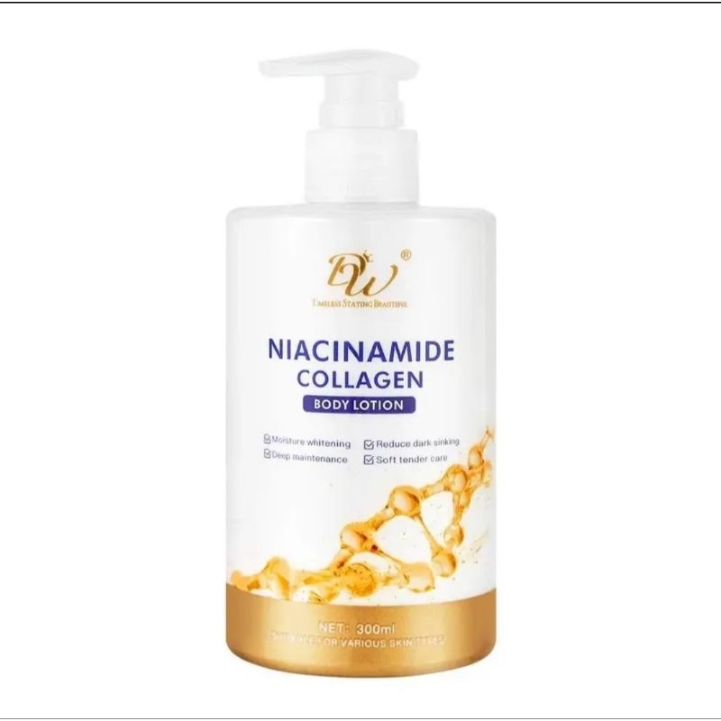 DW NIACINAMIDE COLLAGEN Moisturizing Whitening Body Lotion 300ml ...