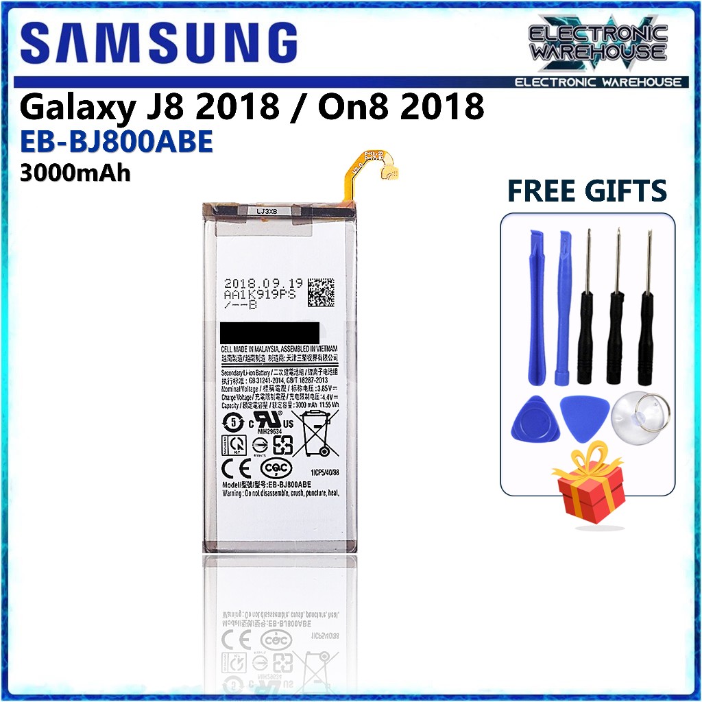 Battery for Samsung Galaxy J8 2018 / On8 2018 EB-BJ800ABE | J810G J810F ...