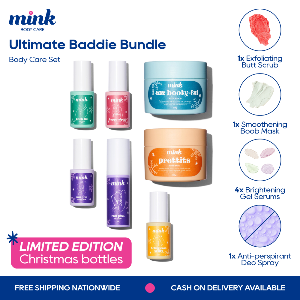 Mink PH Ultimate Baddie Bundle [Ultimate Body Care Set] Gel Serums ...