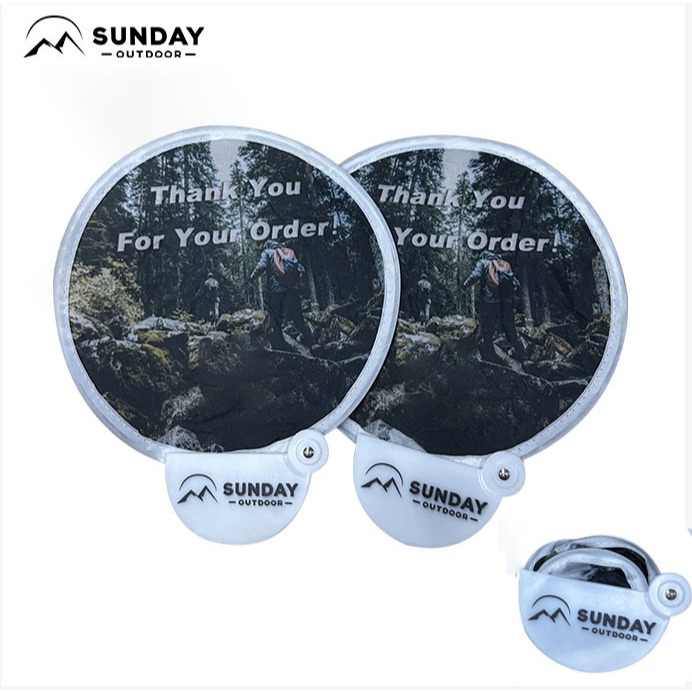 Sunday Outdoor Sublimation Round Fan Disc Fans Set Beach Flying Disc ...