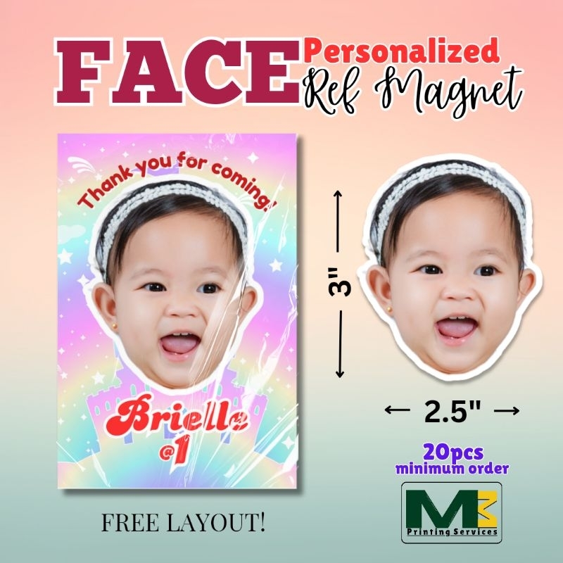 Face Ref Magnet Fridge Magnet Souvenir | Shopee Philippines