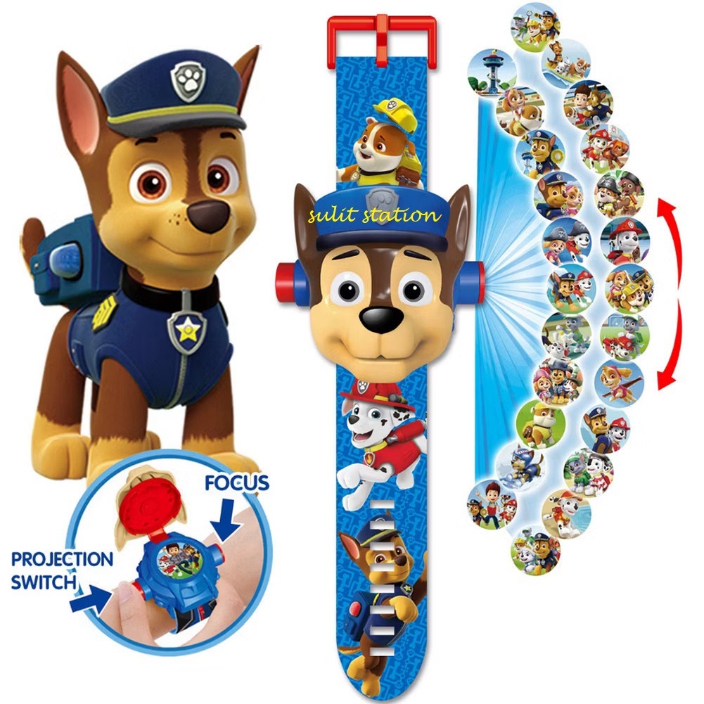 POLICE DOG PATROL CHASE CHARACTER 3D BIG HEAD COVER LED LIGHTS ...