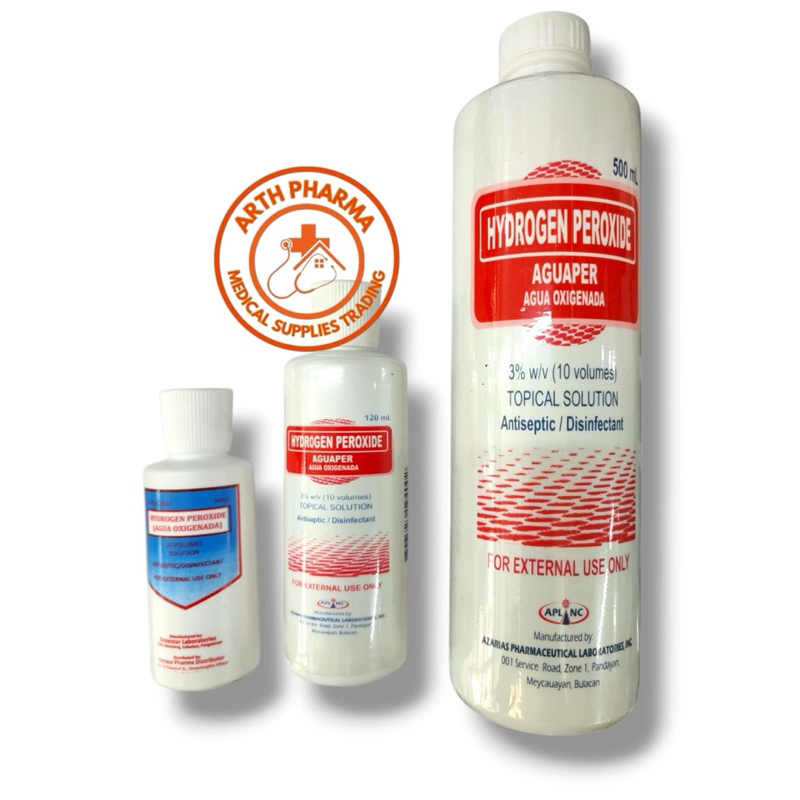 HYDROGEN PEROXIDE AGUAPER ( AGUA OXIGENADA) 3% | Shopee Philippines