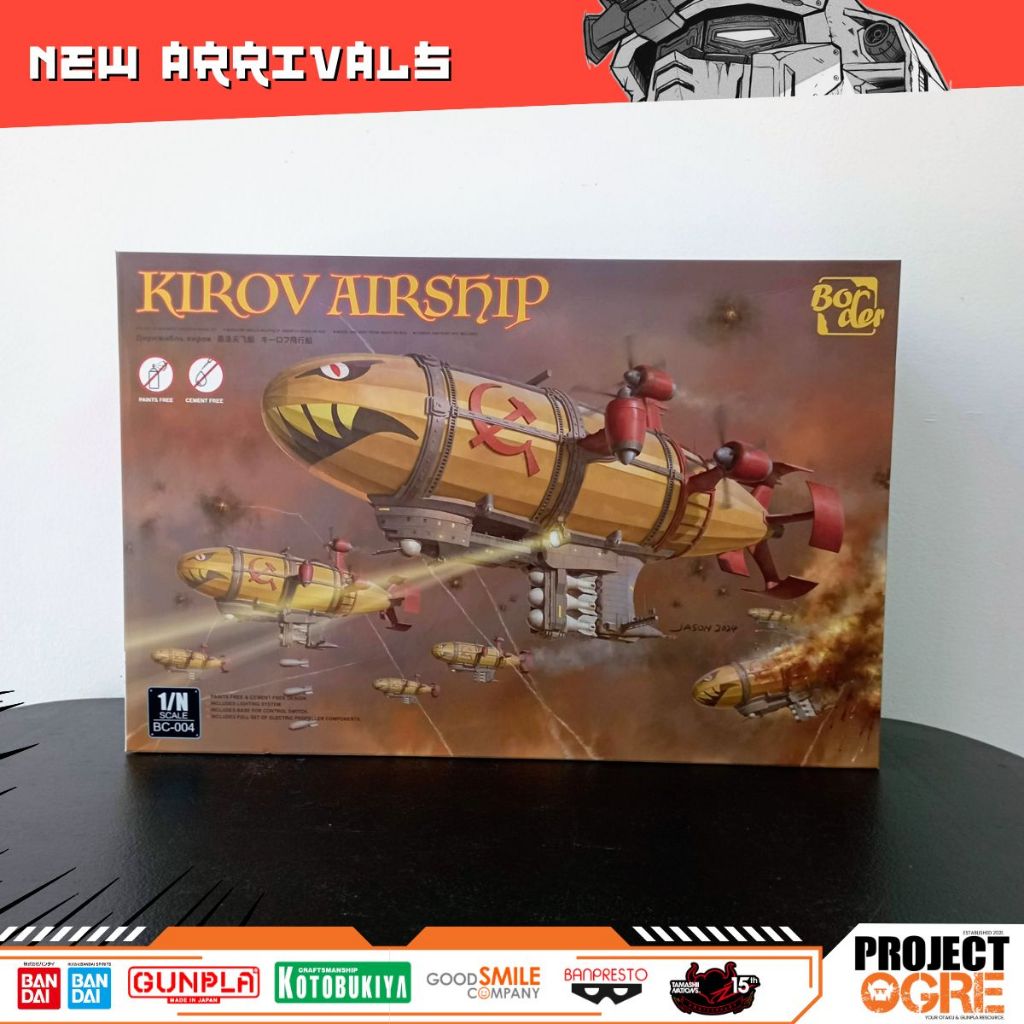 Command and Conquer Red Alert Kirov Airship Plastic Model Kit | Shopee ...