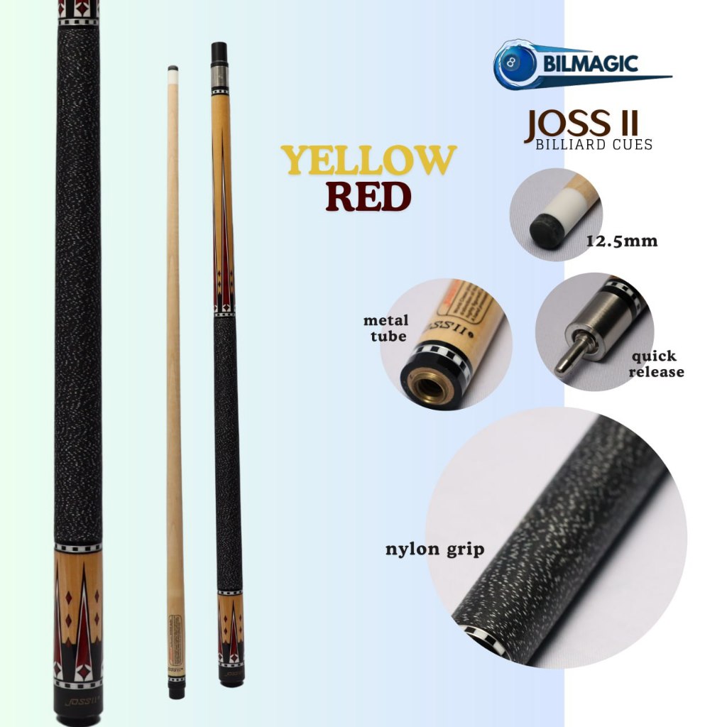 JOSS II CUES SERIES CUE STICK FOR BILLIARDS PLAYING CUE // wsc&g ...