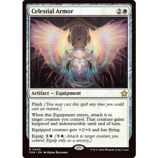 Magic the Gathering Celestial Armor Foundations | Shopee Philippines