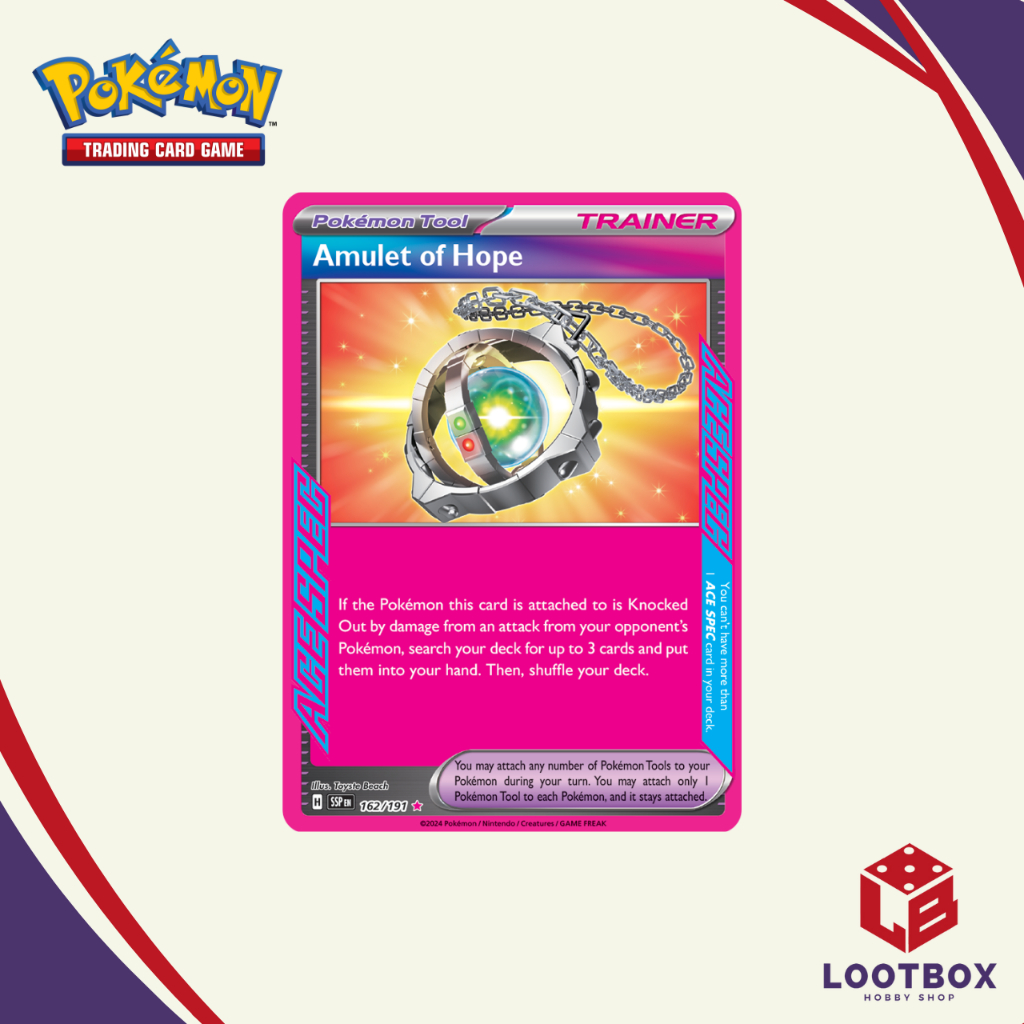 Pokemon Card Game: Amulet of Hope (Ace Spec Rare) - Surging Sparks ...