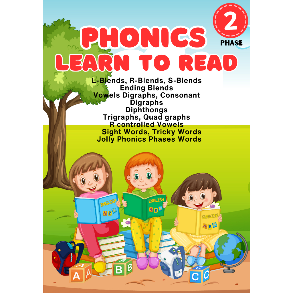 PHONICS LEARN TO READ (PHASE 2) FOR KINDERGARTEN TO GRADE 3 - 109 PAGES ...