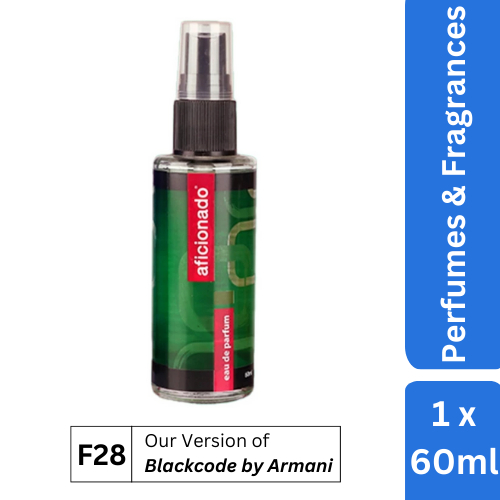 Aficionado F28 Eau de Parfum For Men 60ml (Assorted Color) | Shopee ...