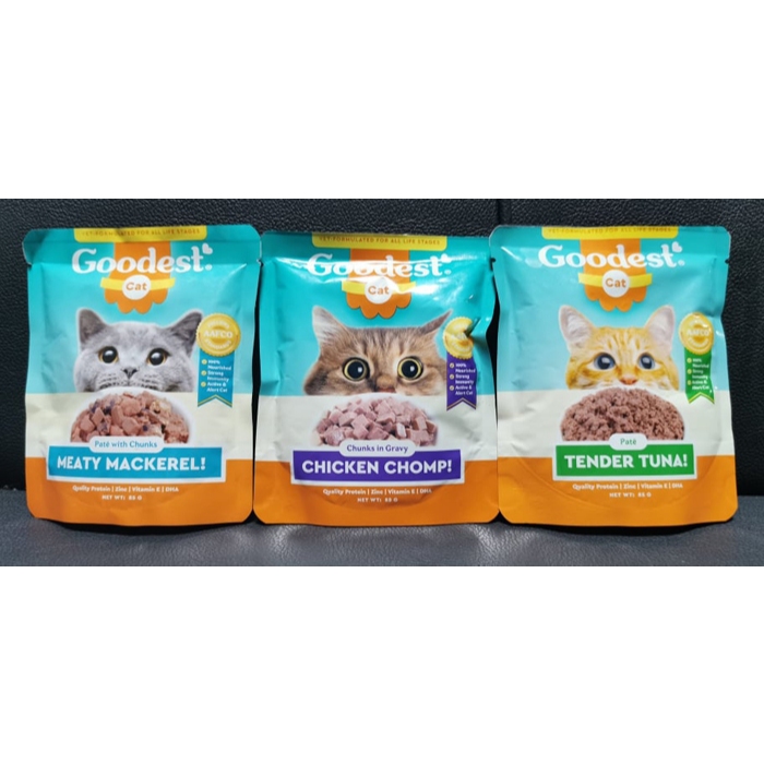 Goodest Cat Wet Food in Pouch 85g | Shopee Philippines
