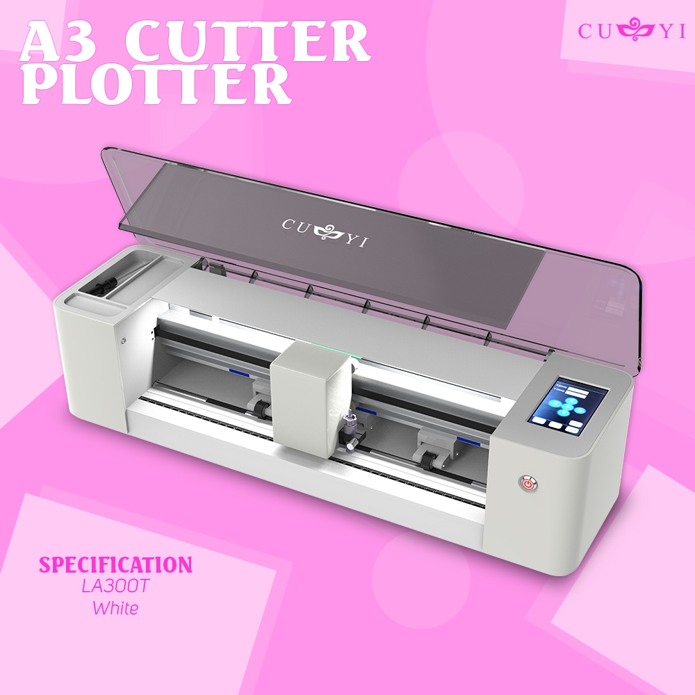 CUYI Cutter Plotter LA300T White A3 Size | Shopee Philippines