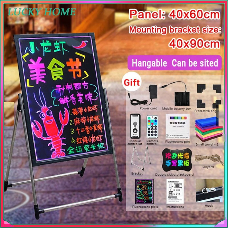 LED Electronic Light Fluorescent Board /Advertising Display Board ...