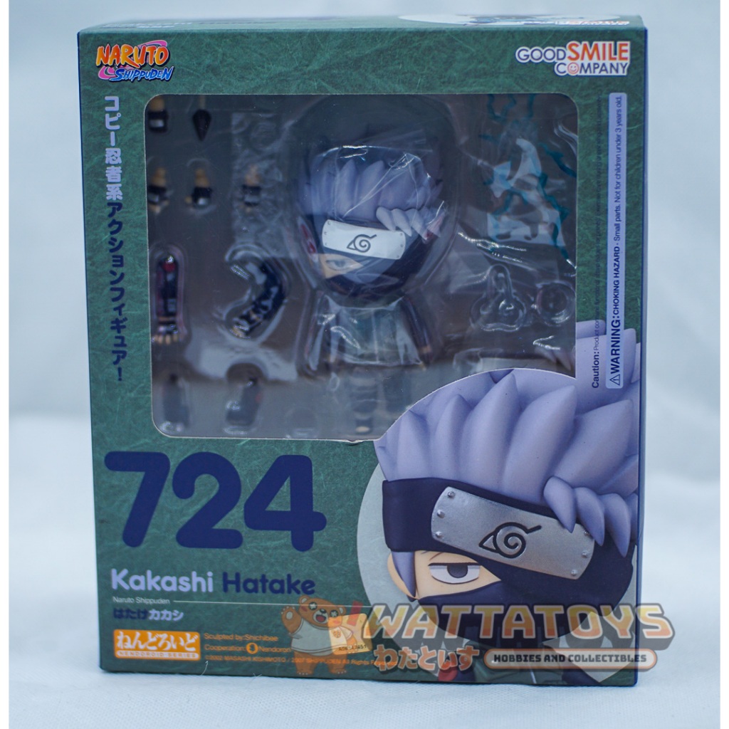 Nendoroid 724 - Naruto Shippuden - Hatake Kakashi | Shopee Philippines