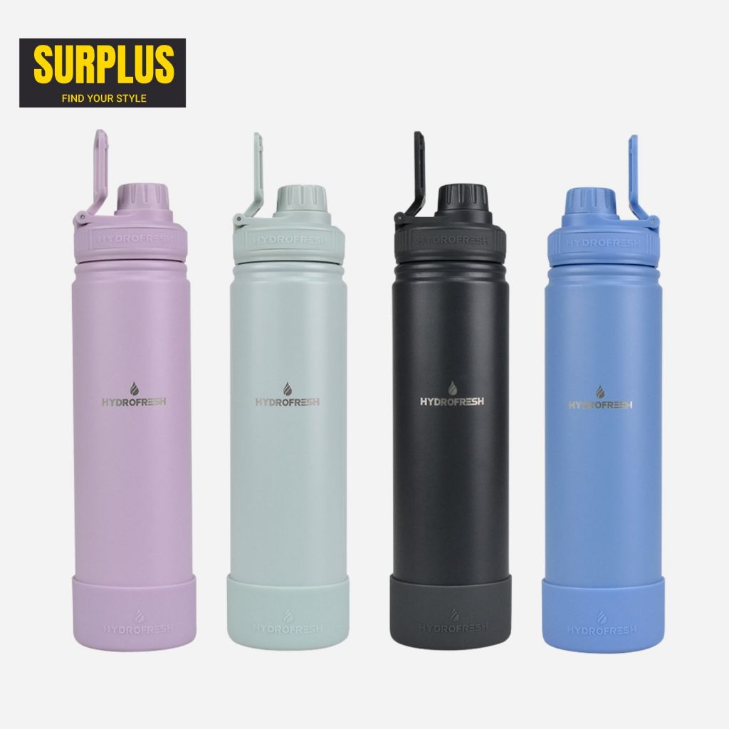 Surplus Hydrofresh Flask With Sporty Handle 650mL with Silicon Boot ...