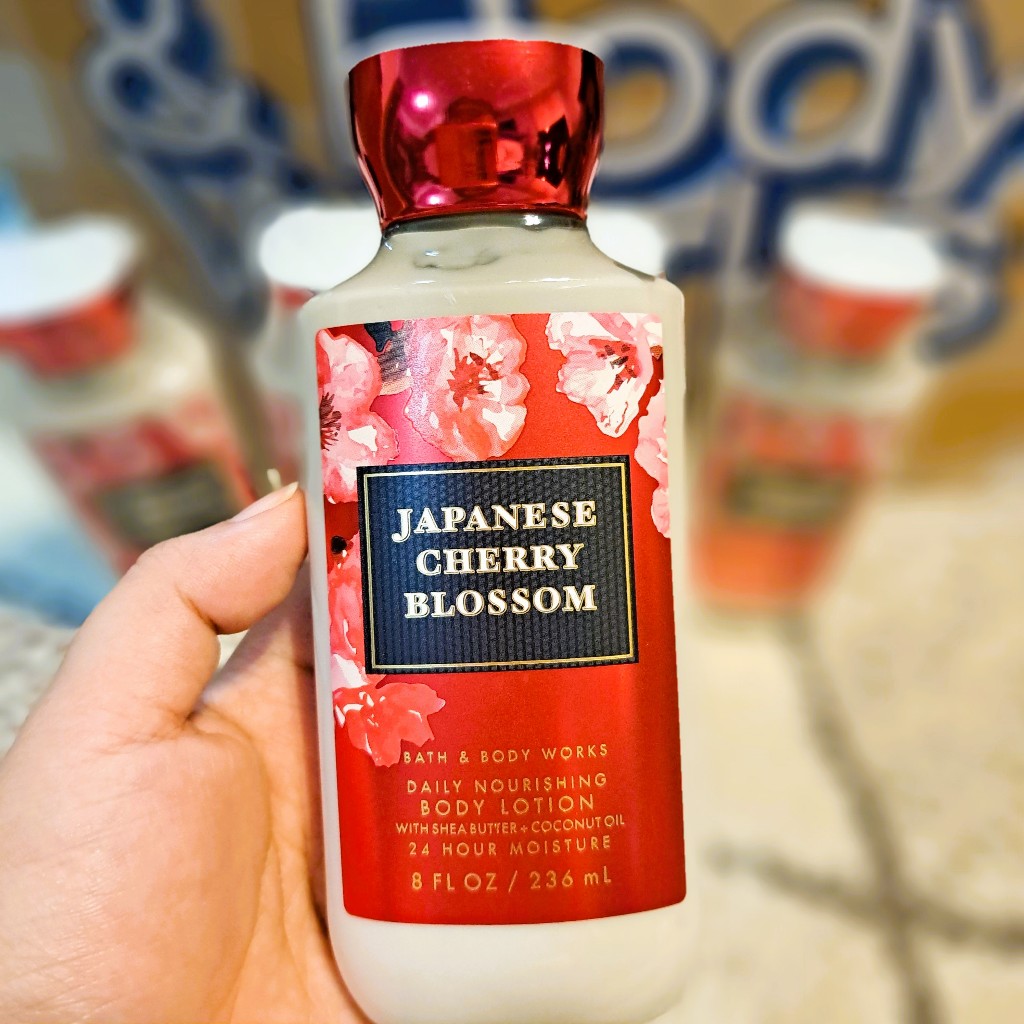 Original Bath & Body Works USA Japanese Cherry Blossom Daily Nourishing ...