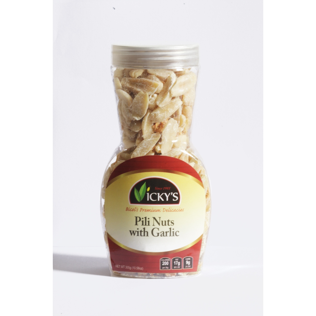 [Vicky's Pili] Pili Nuts with Garlic | Shopee Philippines