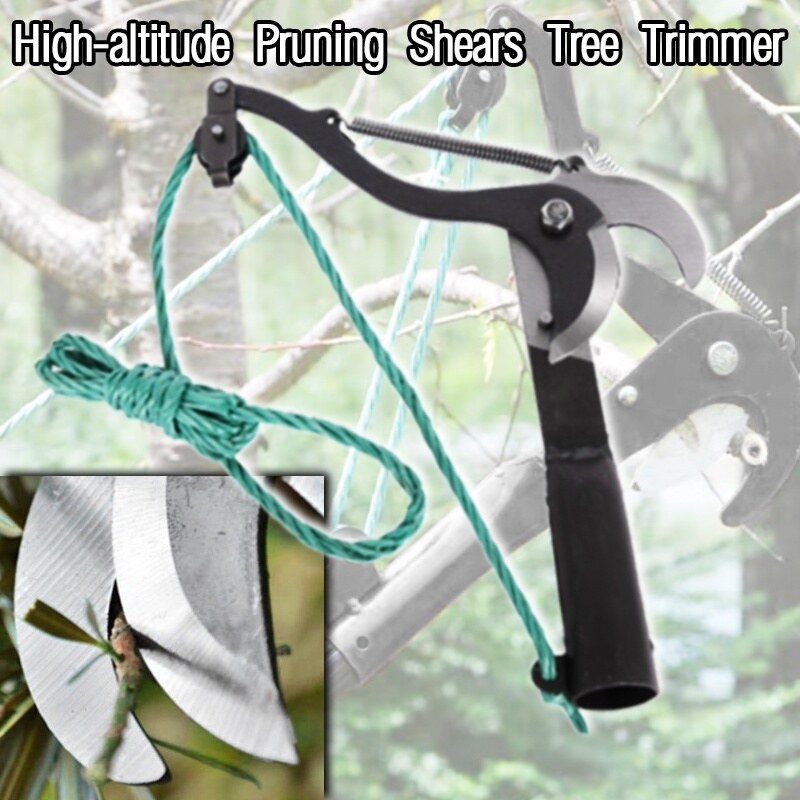 Pruning Shears Trimmer High-Altitude Extension Lopper with Rope ...