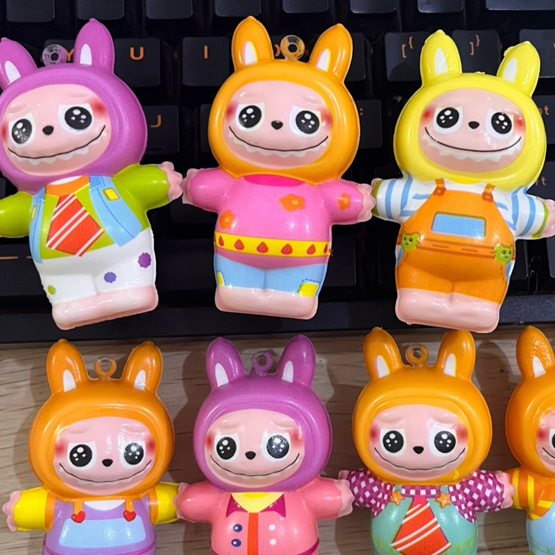 labubu keychain labubu accessories Cartoon Cute Decompression Toys ...