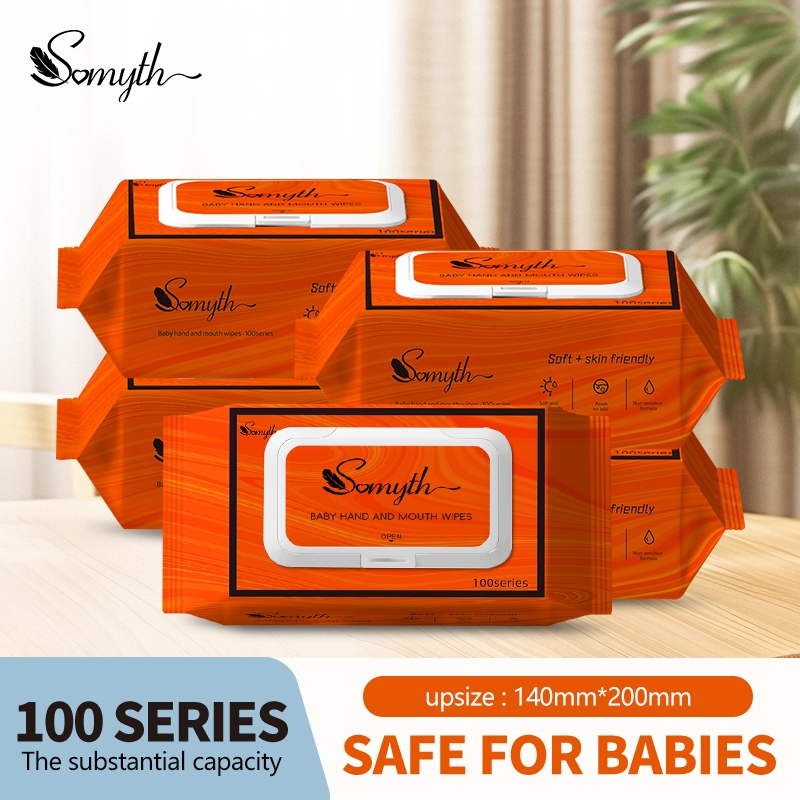 NEW SOMYTH BABY HAND & MOUTH WIPES 100 SERIES (5 PCS) | Shopee Philippines