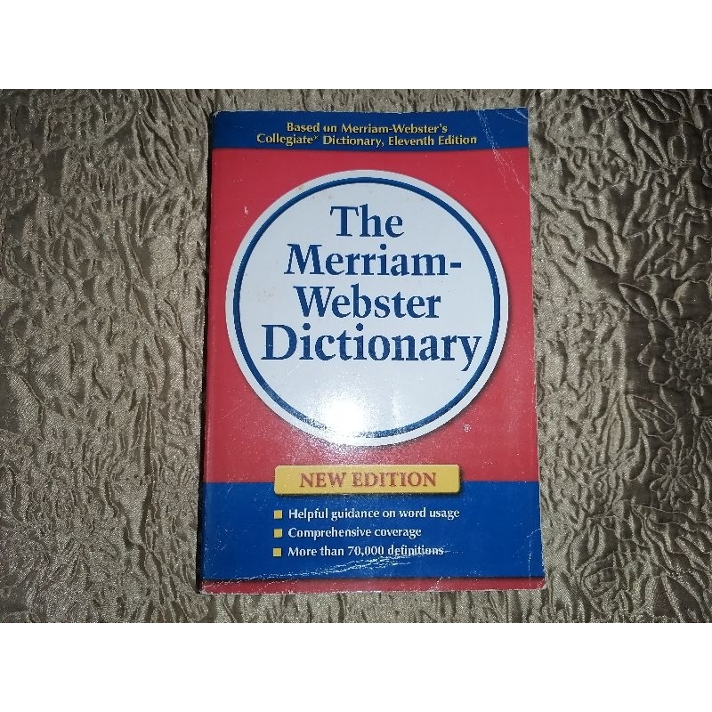 The Merriam-Webster Dictionary (New Edition) (Paperback) | Shopee Philippines