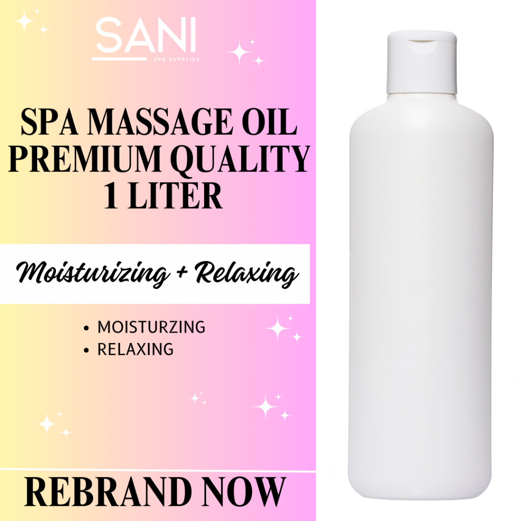 Spa Massage Oil Premium Herbal 1 Liter Premium For Rebranding Shopee 8573